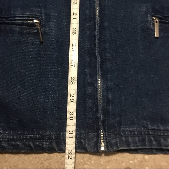 NorthStyle | Jackets & Coats | Vtg North Style Denim Barn Jacket Plaid ...